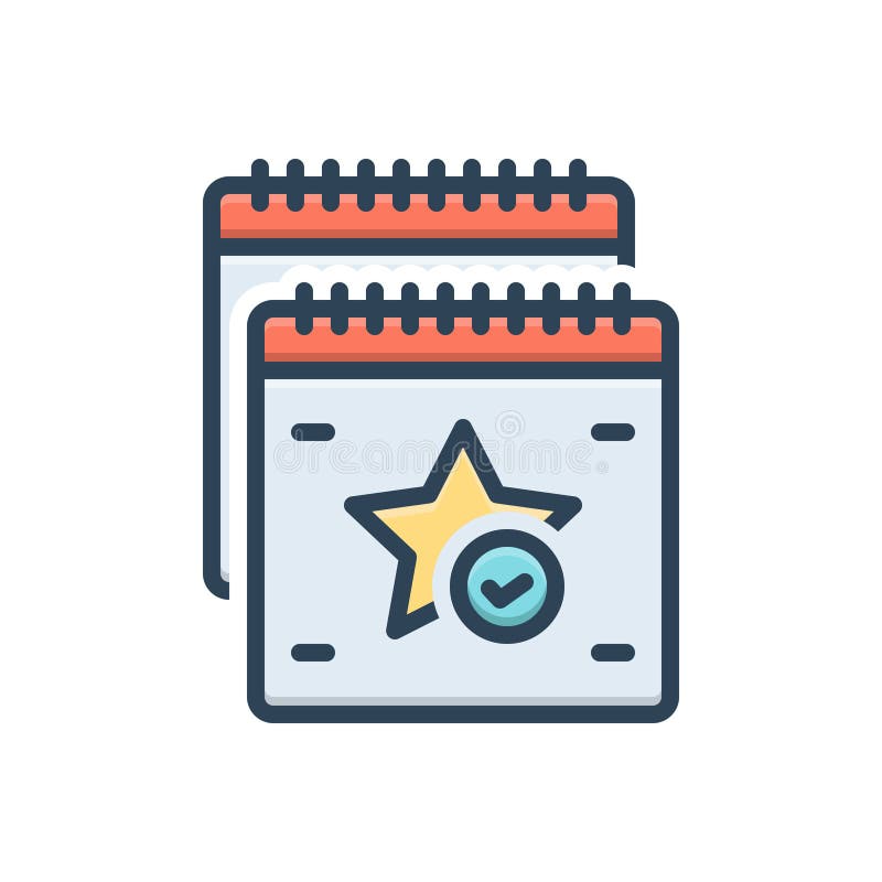 Color Illustration Icon for Special, Particular and Project Stock ...