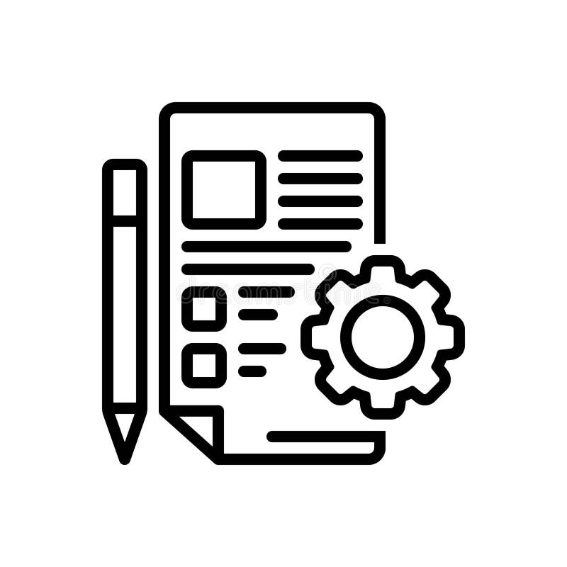 Specifications Symbol Stock Illustrations – 410 Specifications Symbol ...