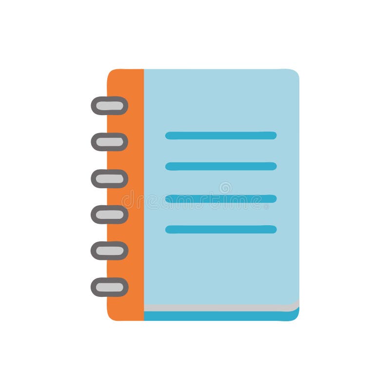 Icon for Spiral Notebooks and Note-Taking Stock Vector - Illustration ...