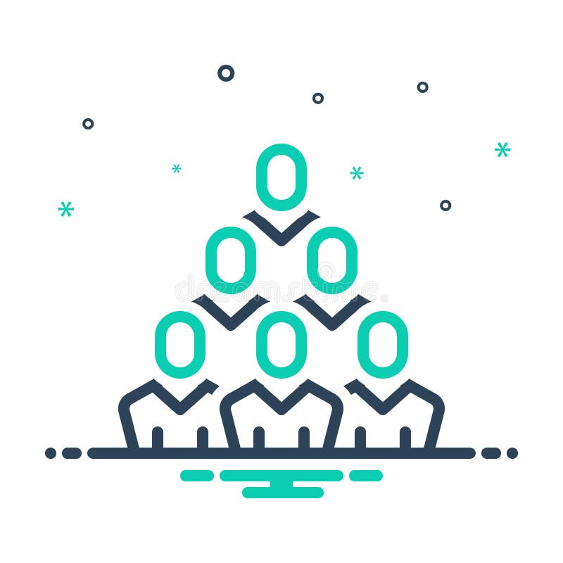 Mix Icon for Staff, Employee and Worker Stock Vector - Illustration of ...