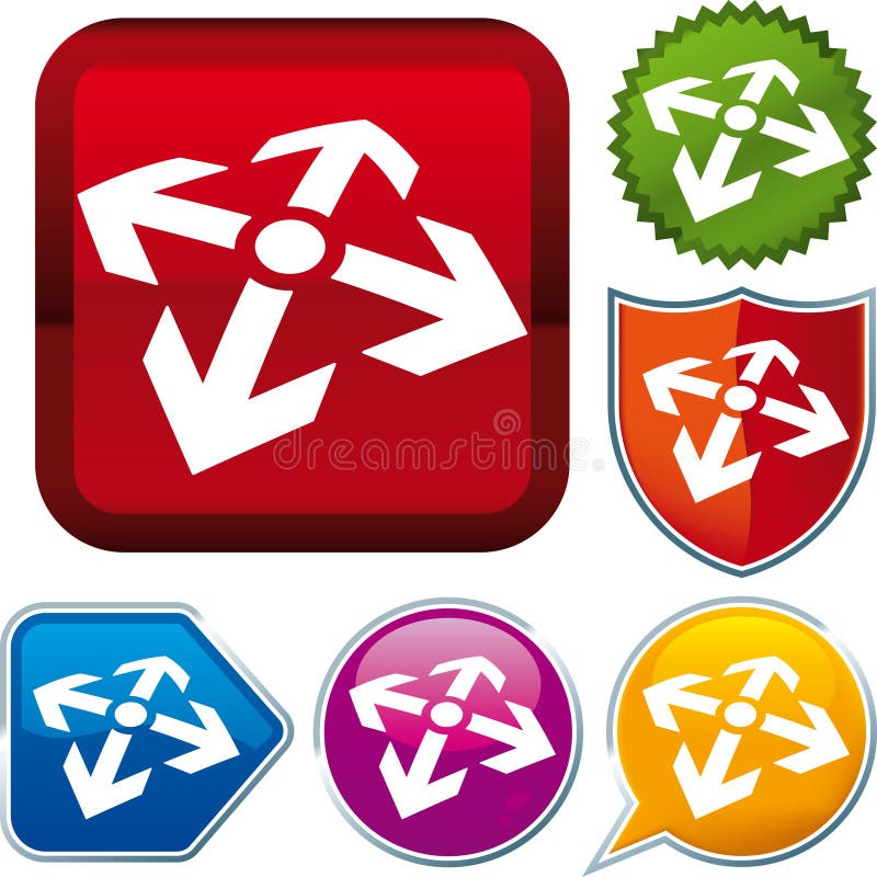 Icon start point stock vector. Illustration of orientation - 11983824