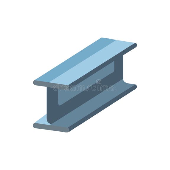 Icon of Steel Beam for Building Structures Stock Image - Illustration ...