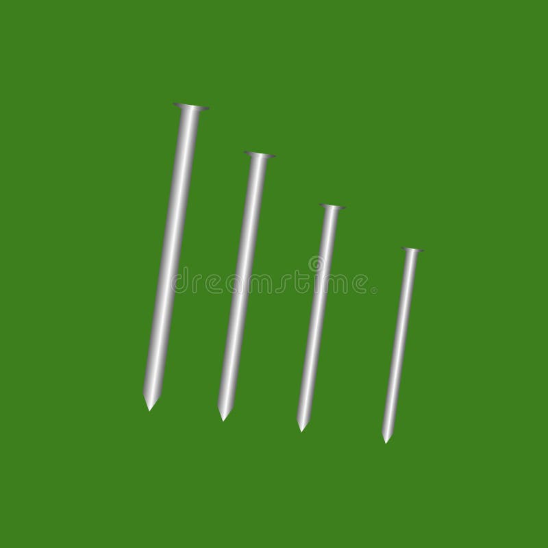Icon Sticks on Green Background. Vector Illustration Stock Illustration ...