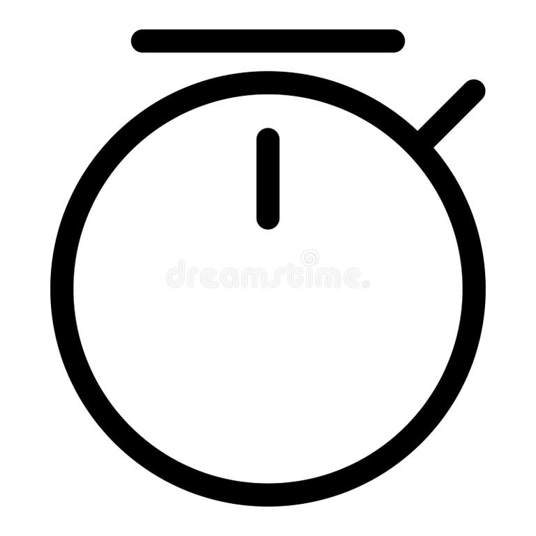 Stop Watch ( sample one ) stock vector. Illustration of file - 234844791