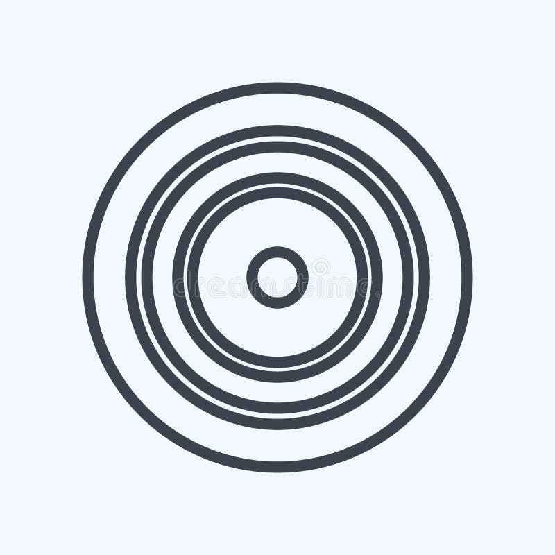 Icon Strategic Focus. Suitable for Community Symbol. Line Style. Simple ...