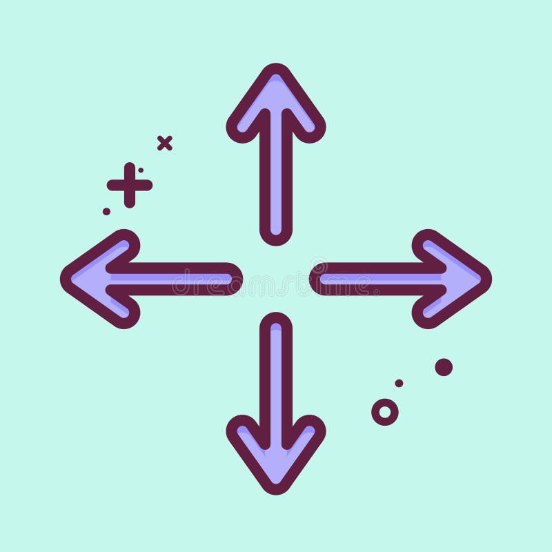 Icon Stretch. Suitable for Sportswear Symbol. MBE Style. Simple Design ...