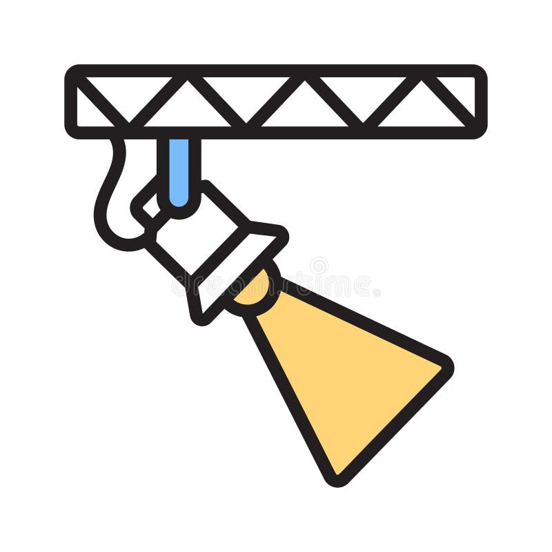 An Icon of Studio Light in Trendy Design Style, Spotlight Vector Design ...