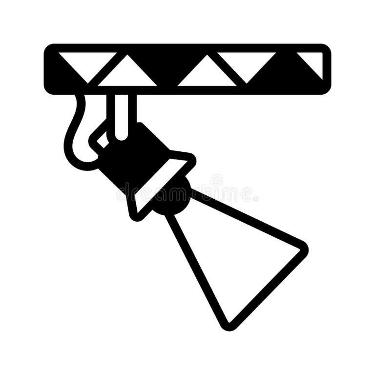 An Icon of Studio Light in Trendy Design Style, Spotlight Vector Design ...