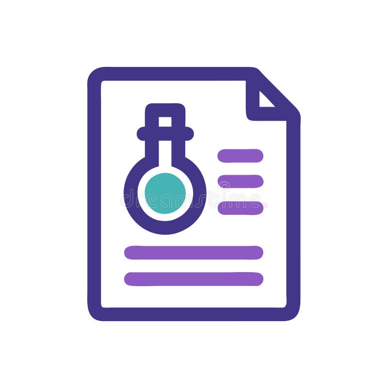 Icon for Study Symbols and Learning Stock Vector - Illustration of ...