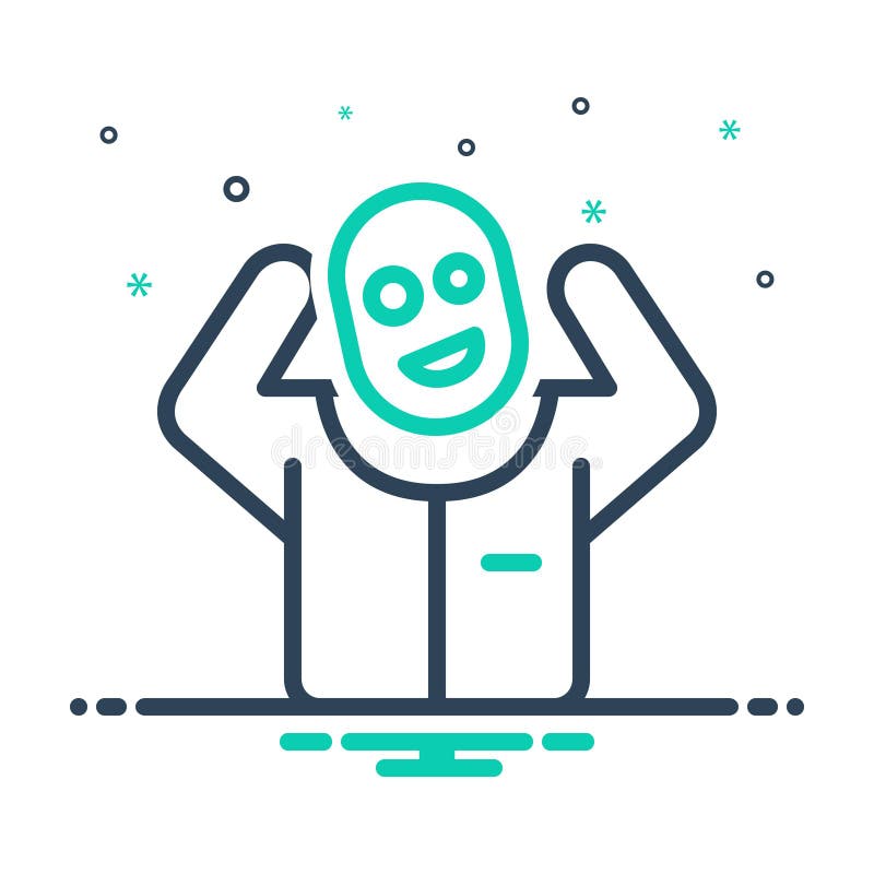 Mix Icon for Stupid, Silly and Unwise Stock Vector - Illustration of ...