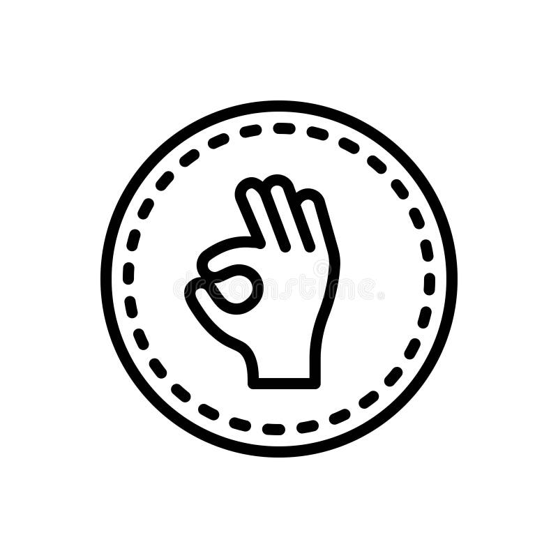 Black Line Icon for Sublime, Elevate and Great Stock Vector ...