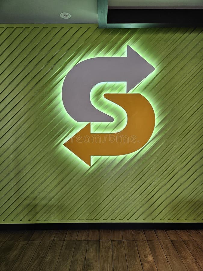 Subway fast food stock illustration. Illustration of cartoon - 336995438