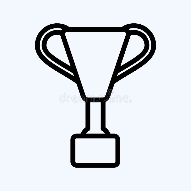 Icon Success. Suitable for Branding Symbol. Line Style. Simple Design ...