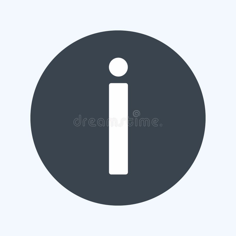 Icon about. Suitable for Mobile Apps Symbol. Glyph Style. Simple Design ...