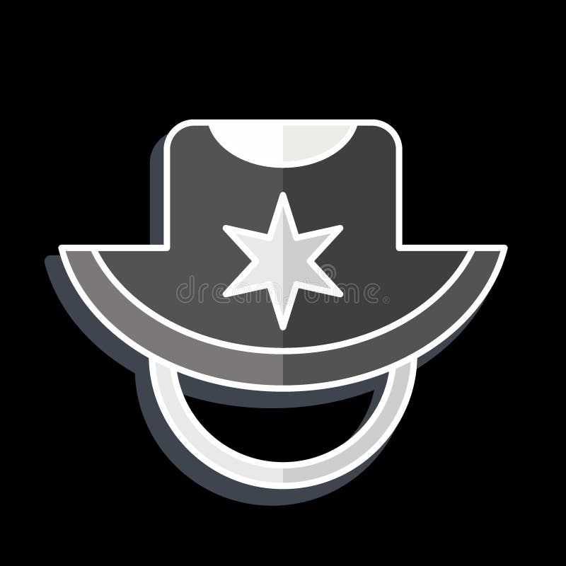 Icon Sunhat. Related To Hat Symbol. Glossy Style. Simple Design ...