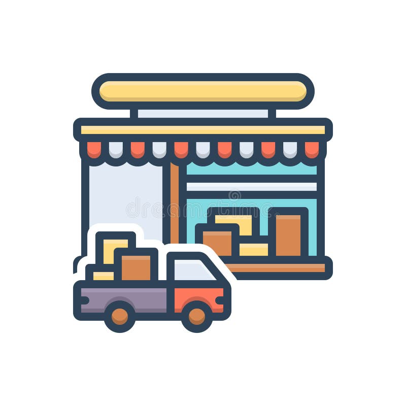 Supplier Warehouse Icon Stock Illustrations – 590 Supplier Warehouse ...