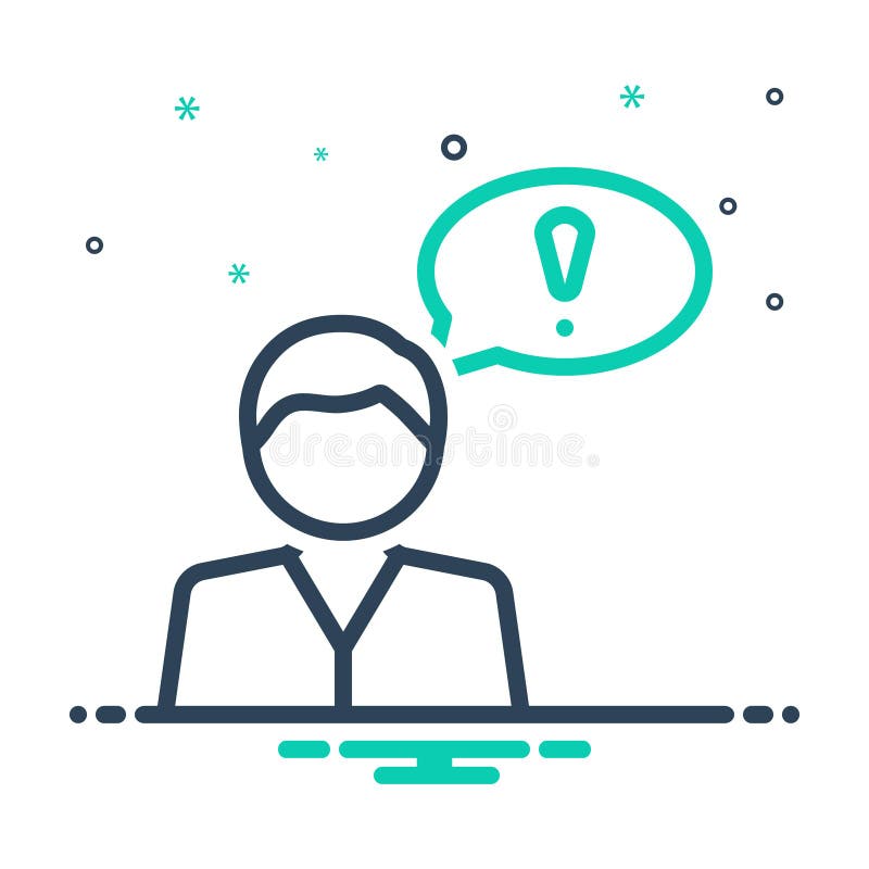 Mix Icon for Suppose, Believe and Consider Stock Vector - Illustration ...