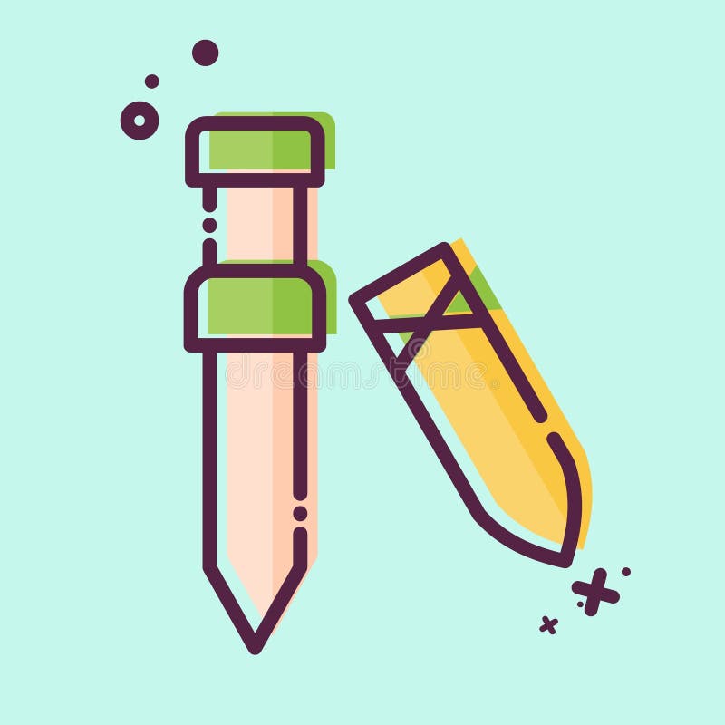 Icon Sword 2. Related To Celtic Symbol. MBE Style. Simple Design ...