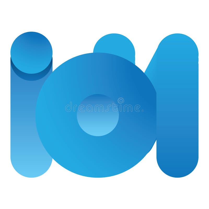 Icon symbol load ion word stock vector. Illustration of junction ...