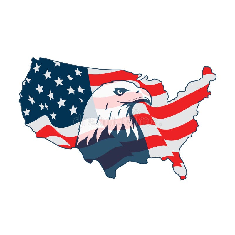 Icon Symbol Northern America Vector Illustration Stock Vector ...