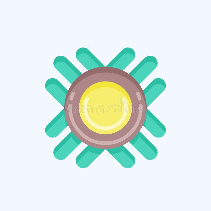 Icon Symbol. Related To American Indigenous Symbol. Flat Style Stock ...