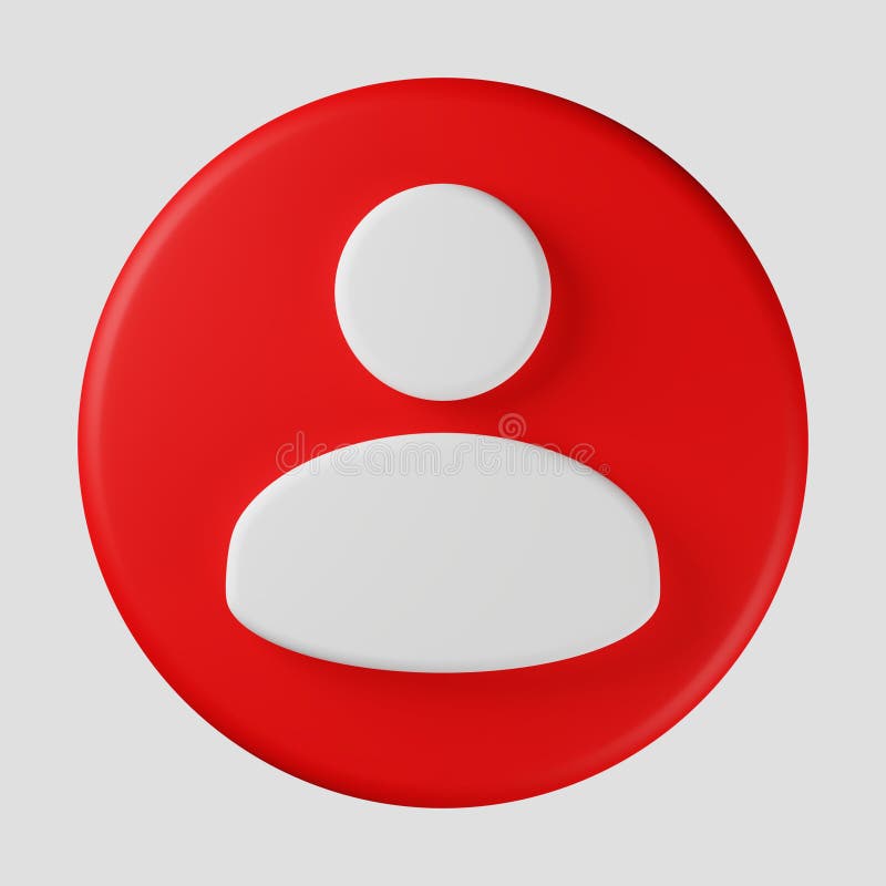 Icon Symbol or Website Admin Social Login Element Concept 3d Rendering ... Icon Symbol or Website Admin Social Login Element Concept 3d Rendering ...