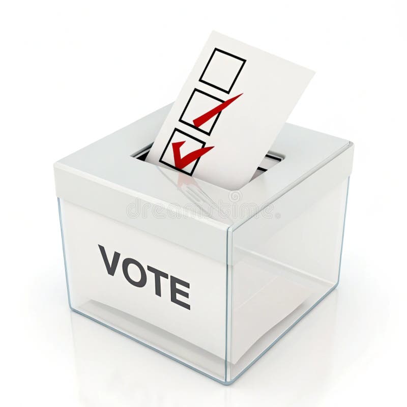 Polling Icon Isolated on White Background Stock Illustration ...