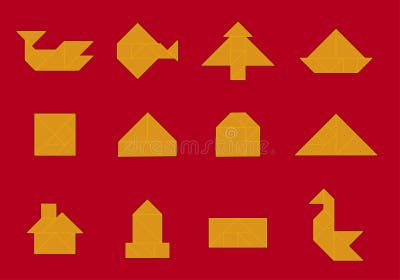 Tangram Puzzle Stock Illustrations – 651 Tangram Puzzle Stock ...