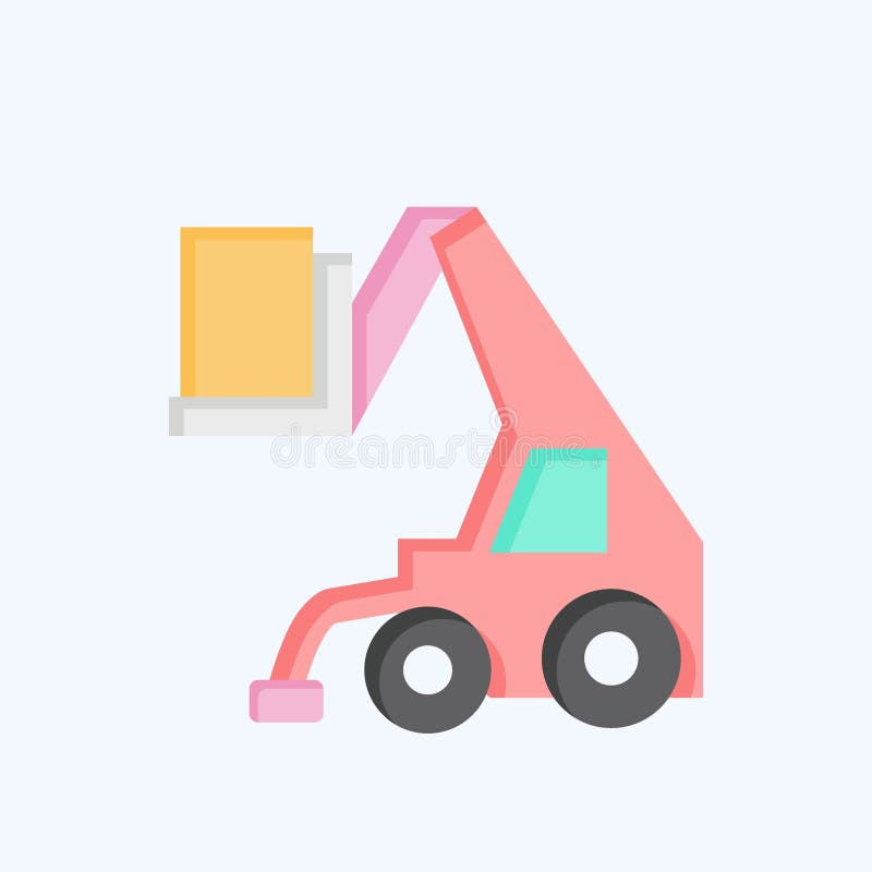 Telehandler Stock Illustrations – 370 Telehandler Stock Illustrations ...
