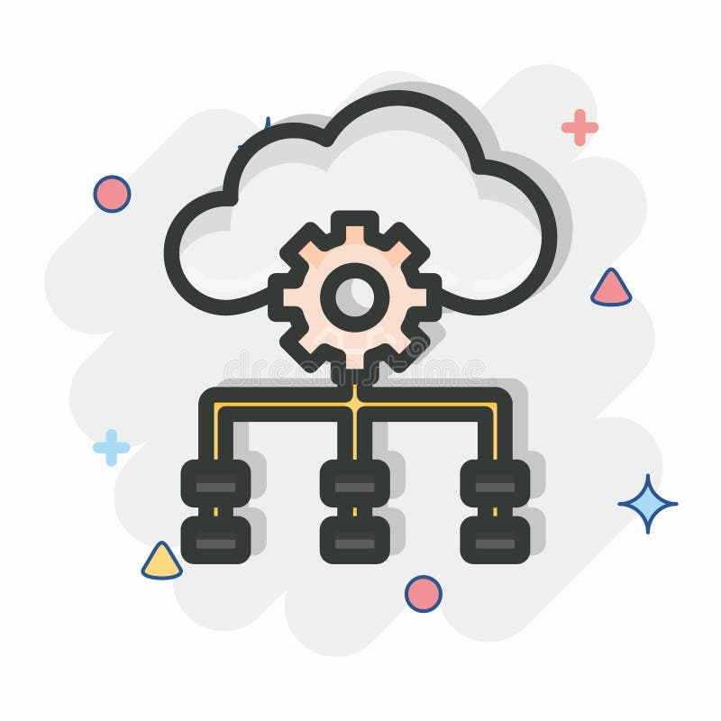 Icon Temporal Difference. Related To Machine Learning Symbol. Comic ...