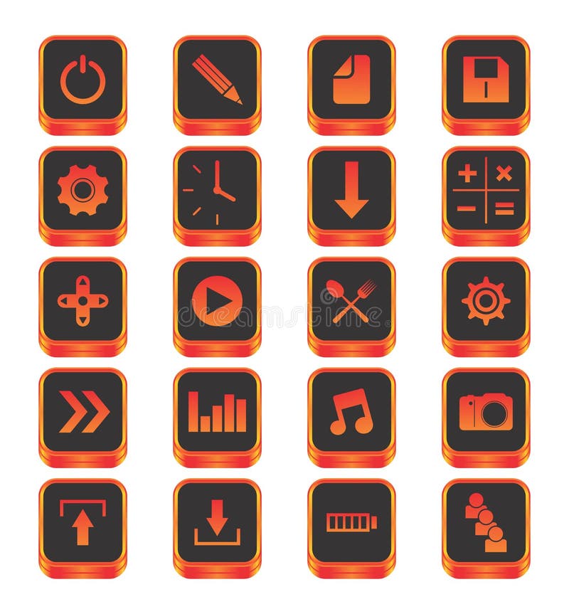 Map icon theme stock vector. Illustration of circle, graphic - 41035613