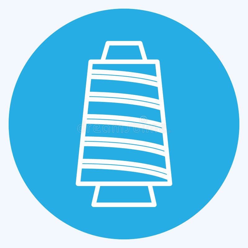 Icon Thread Spool. Suitable for Tailor Symbol. Flat Style. Simple ...