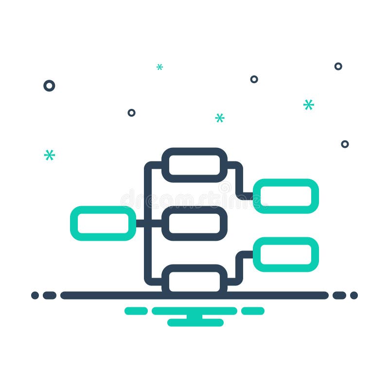 Mix Icon for Threads, Thread and Conversation Stock Illustration ...