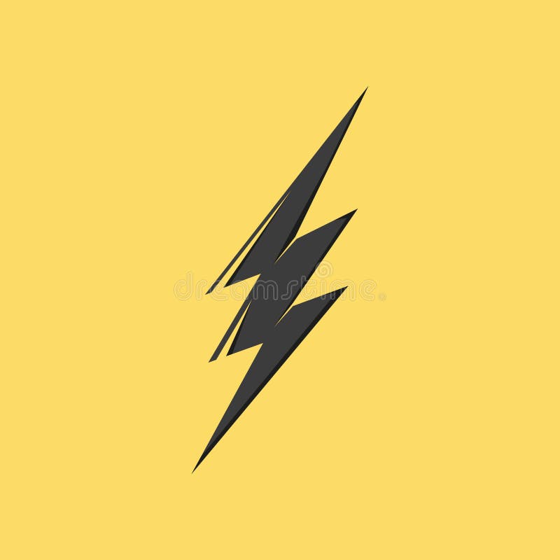 Thunderbolt Sign On Tranparent Background.Vector Superhero Sign. Flash ...