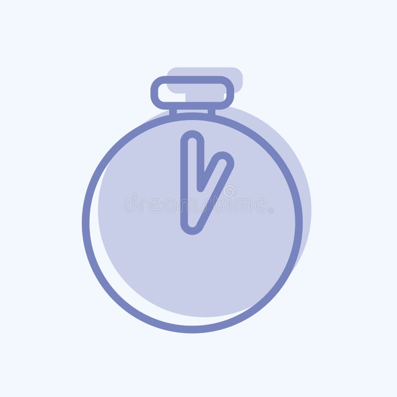 Icon Timer. Suitable for Photo Editing Symbol. Two Tone Style. Simple ...