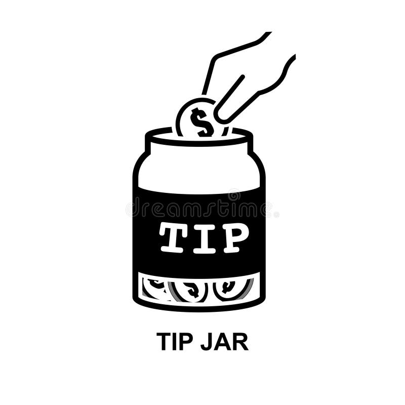 Tip Jar Stock Illustrations – 645 Tip Jar Stock Illustrations, Vectors ...