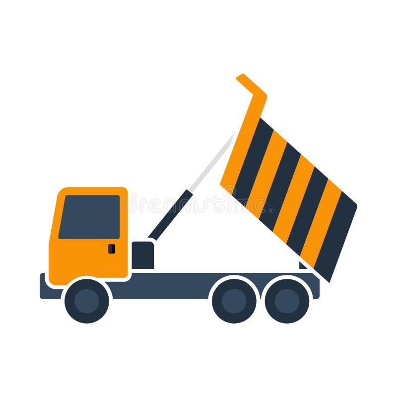Icon of Tipper stock vector. Illustration of isolated - 167671349