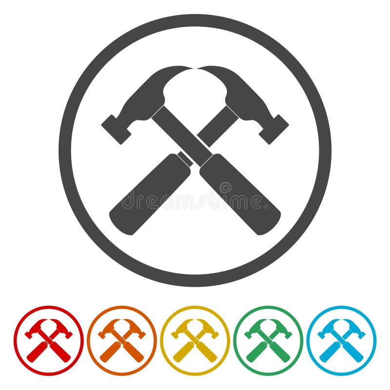 Icon Tools. Tool Vector Icon Stock Vector - Illustration of creative ...