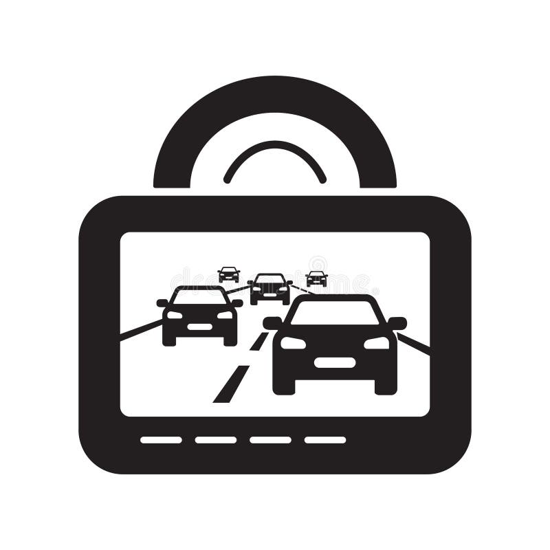 Icon with Traffic and WiFi Symbol Stock Vector - Illustration of ...