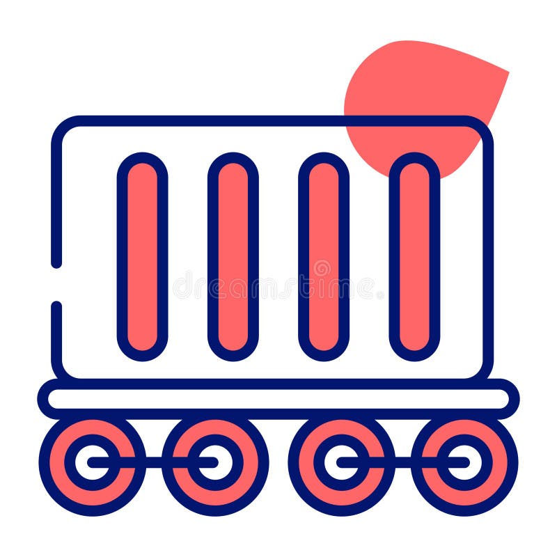 Icon of Train Cargo Container, Logistics Concept Stock Vector ... Icon of Train Cargo Container, Logistics Concept Stock Vector ...