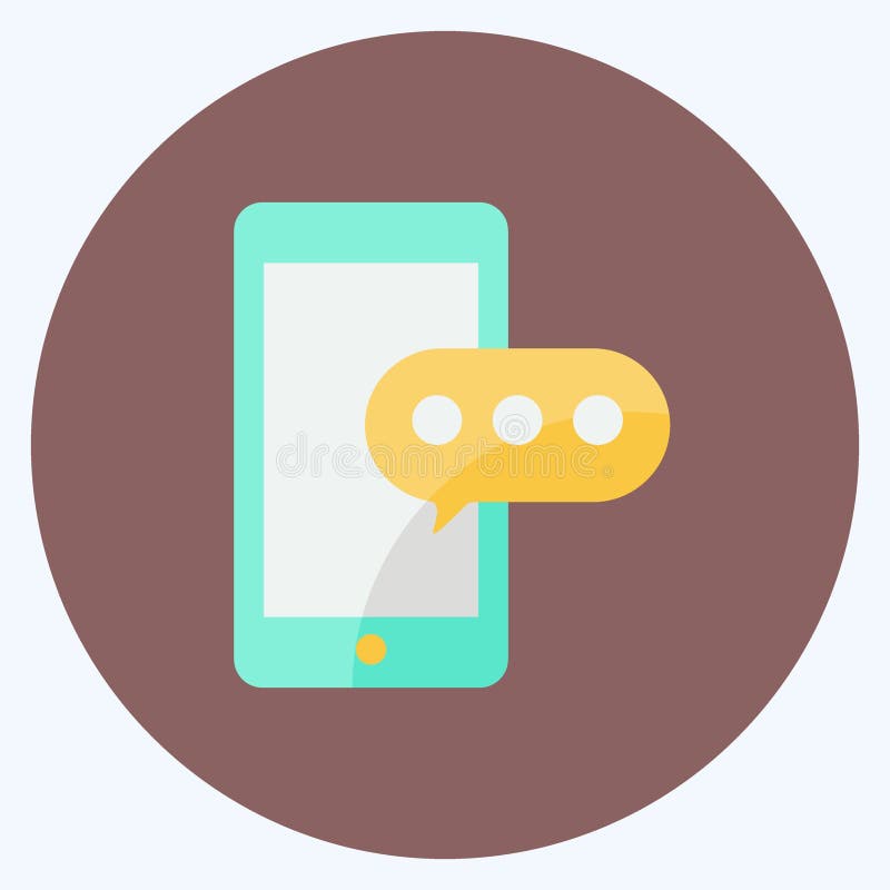 Icon Typing. Suitable for Education Symbol. Flat Style. Simple Design ...