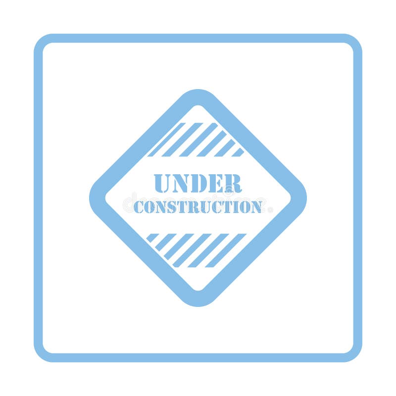 Icon of Under Construction stock vector. Illustration of hammer - 148828859