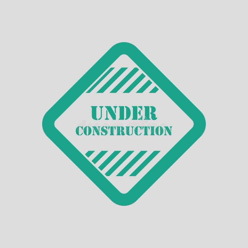 Icon of Under construction stock vector. Illustration of isolated ...