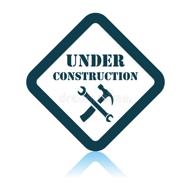 Icon of Under Construction stock vector. Illustration of recondition ...