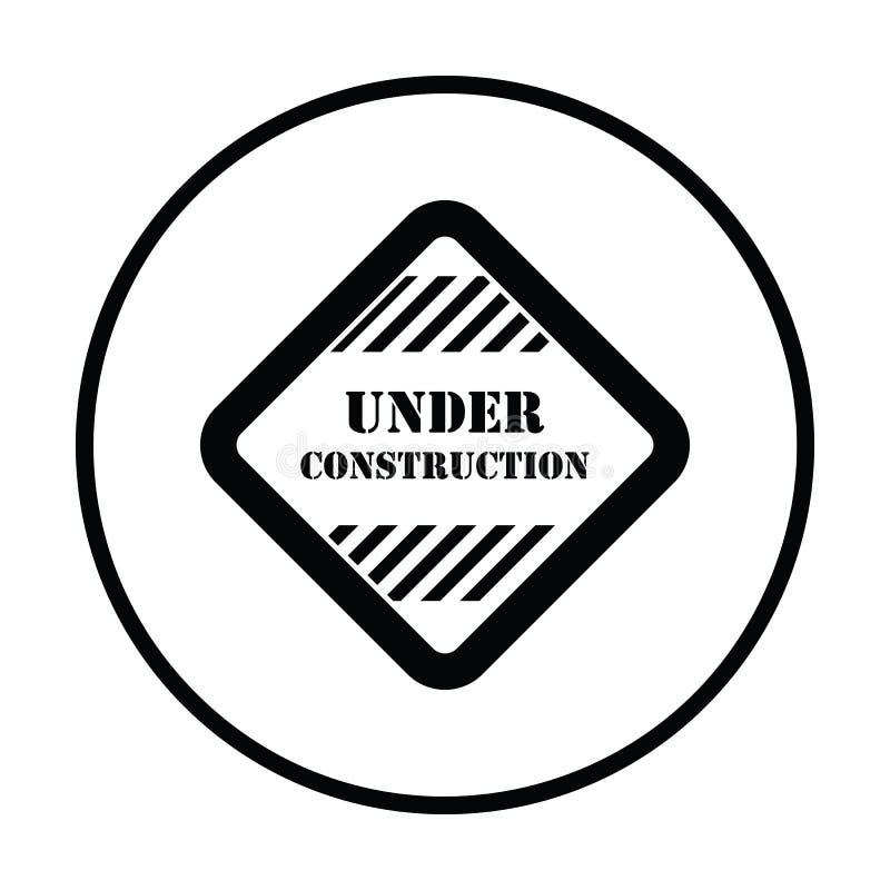 Under Construction Circle Stock Illustrations – 1,001 Under ...