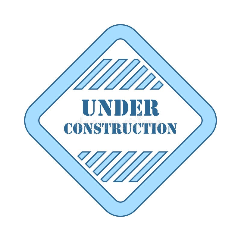 Icon of Under Construction stock vector. Illustration of recondition ...