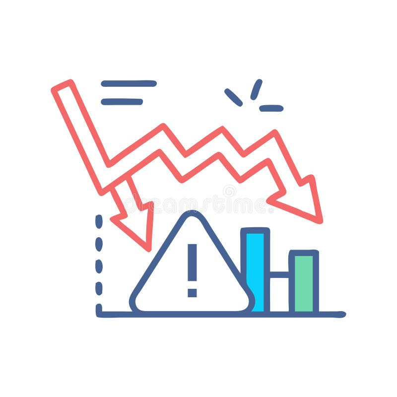 Icon for Understanding Market Disruption Stock Vector - Illustration of ...