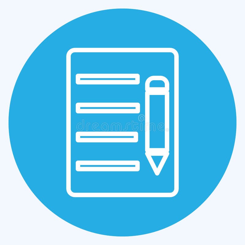 Icon Update Document. Suitable for User Interface Symbol. Blue Eyes ...