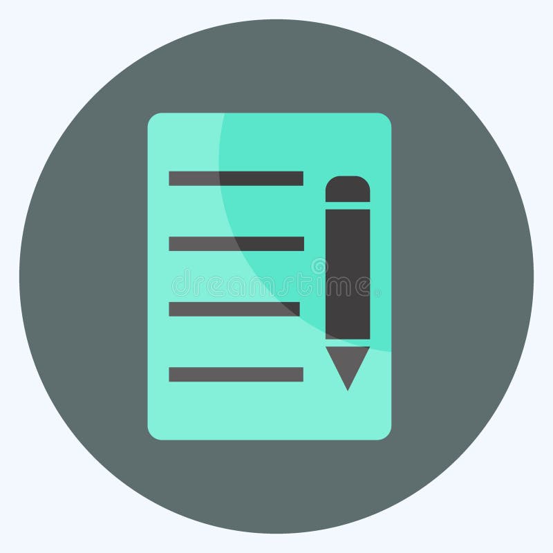 Icon Update Document. Suitable for User Interface Symbol. Flat Style ...