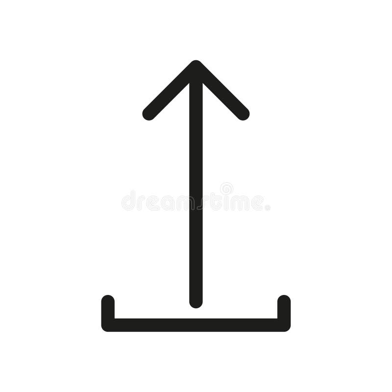 Icon Upload Arrow. Internet Data Transfer. Simple, User Interface ...